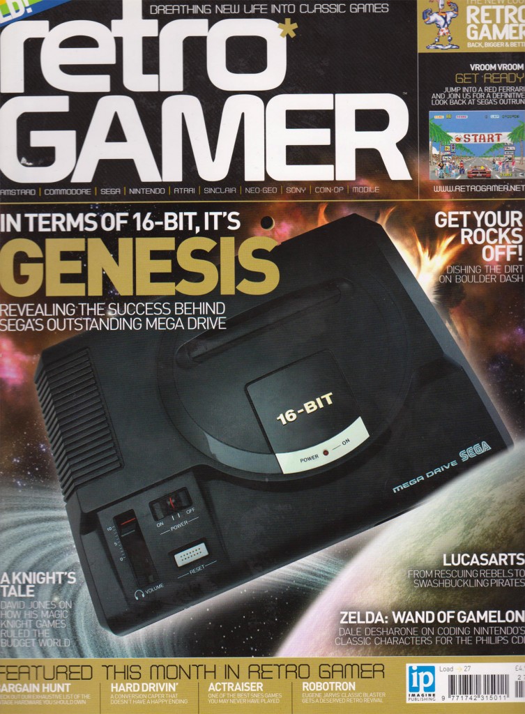 Merchandise: Retro Gamer Magazine Added « SEGADriven
