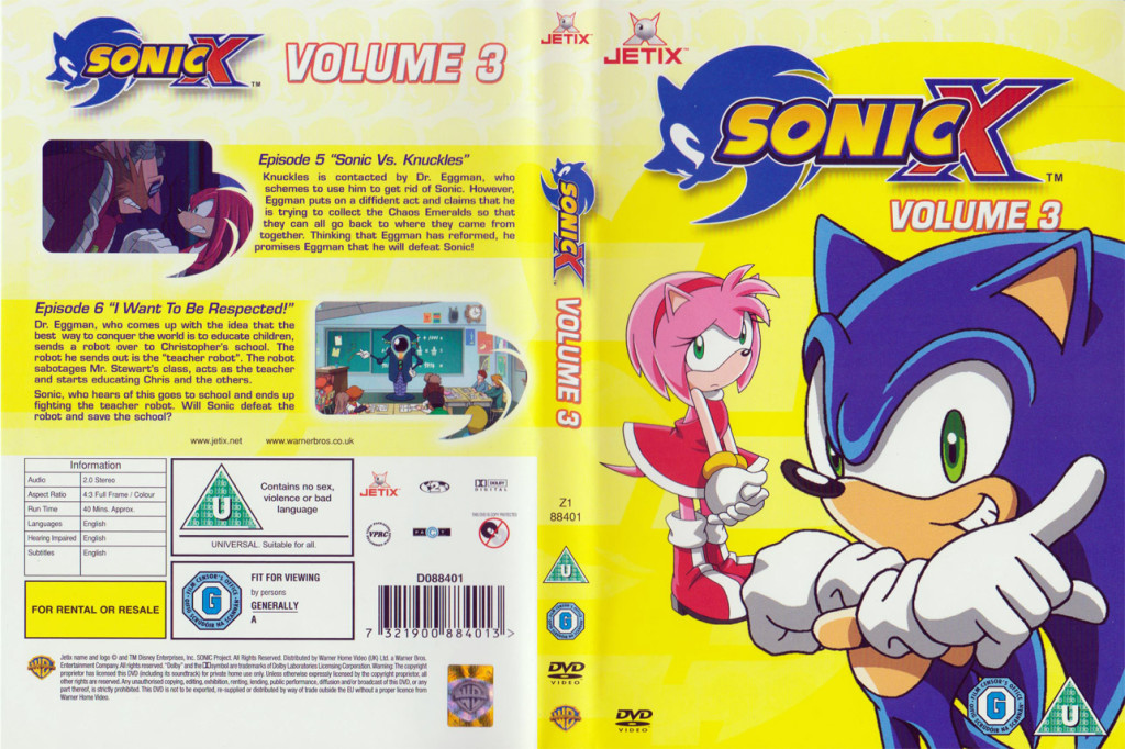 Sonic X « SEGADriven