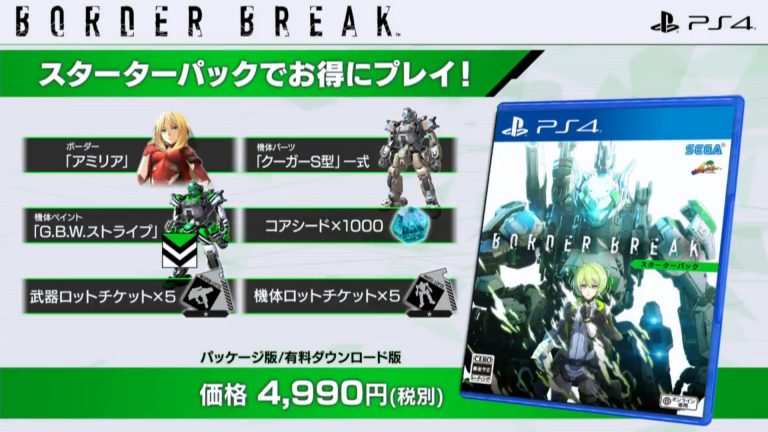 Border Break Release Date Set of August 2nd 2018 in Japan « SEGADriven