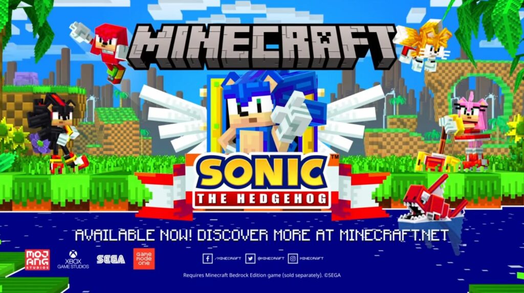 Sonic DLC Pack Now Available for Minecraft « SEGADriven