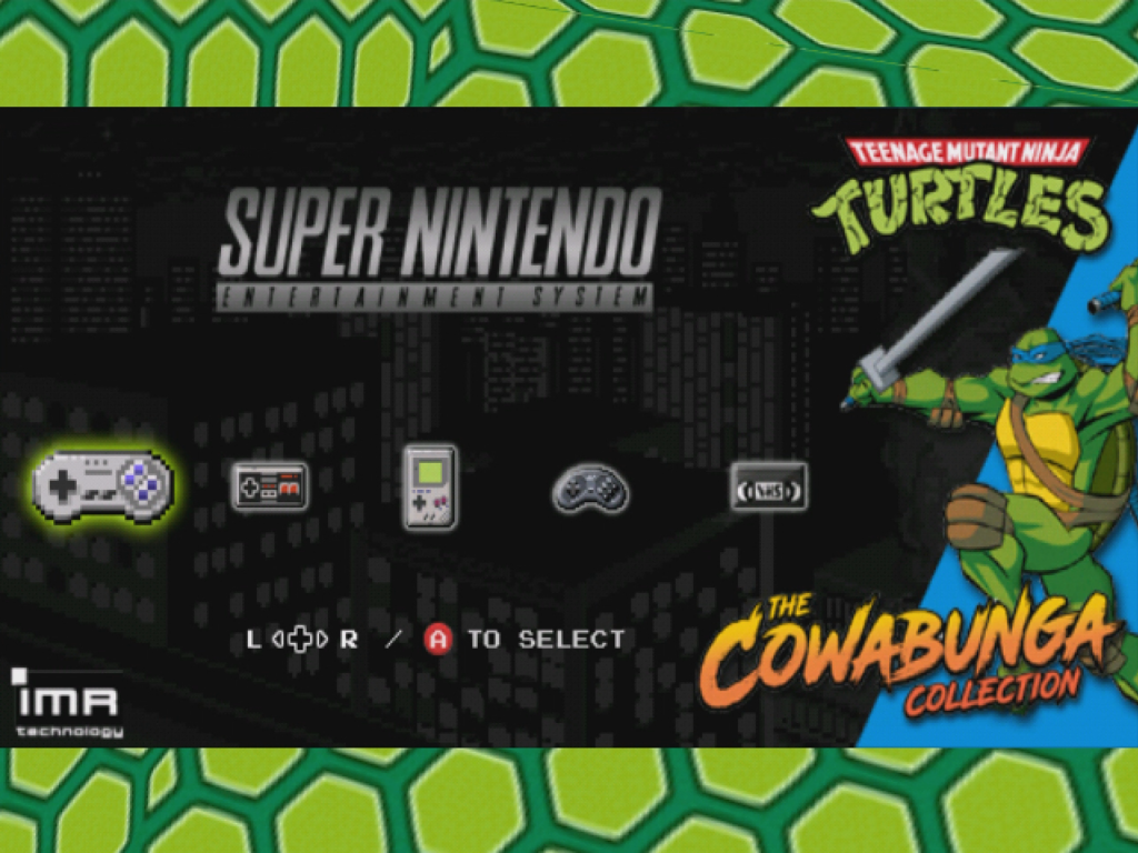 Dreamcast Homebrew Version of Teenage Mutant Ninja Turtles Cowabunga ...