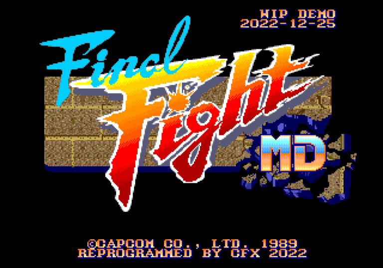 First Demo of Final Fight Homebrew Mega Drive Port Now Available ...