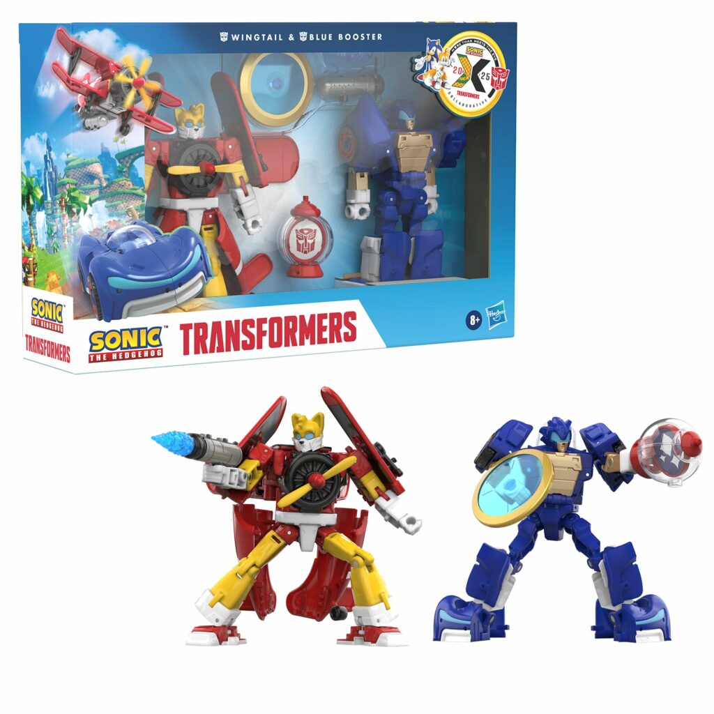 Transformers Collaborative: “Sonic the Hedgehog x Transformers” Figures ...