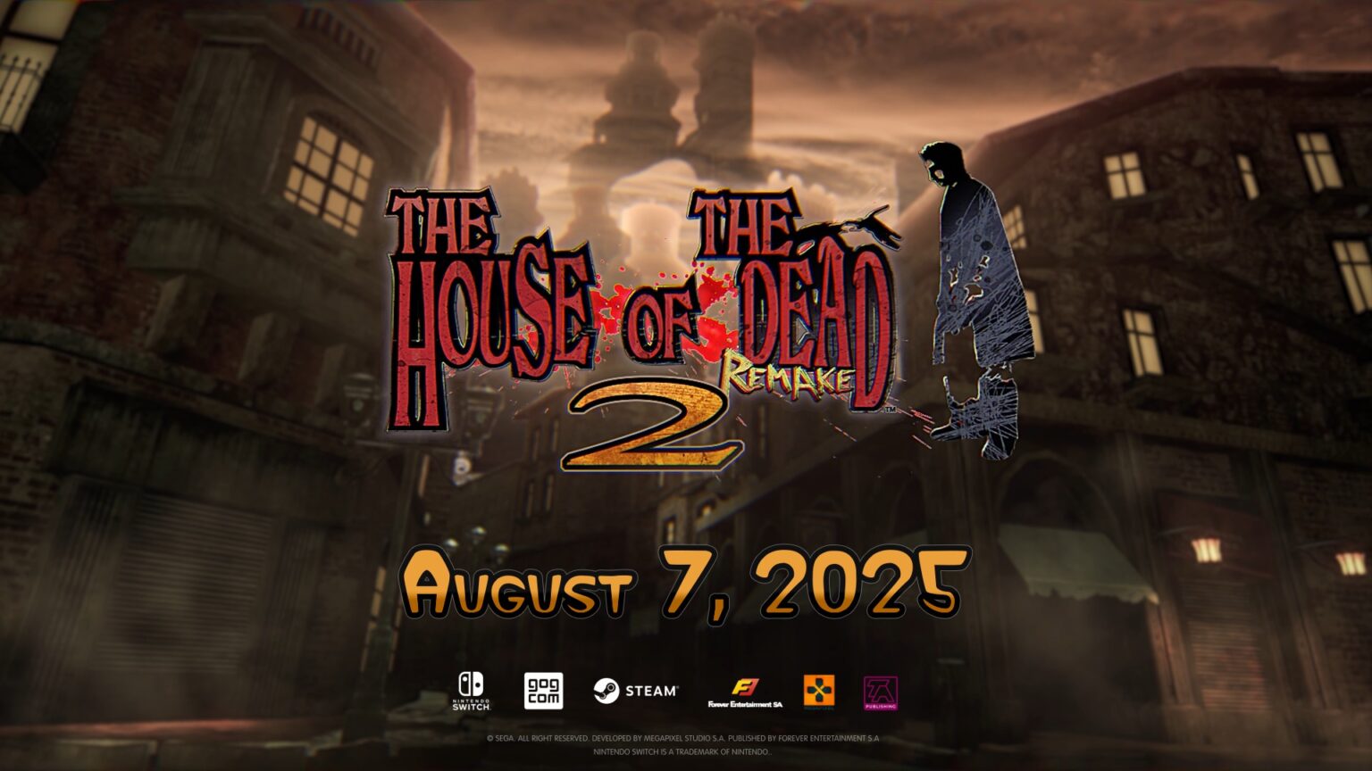 The House of the Dead 2: Remake Releasing August 7th 2025 for PC and ...